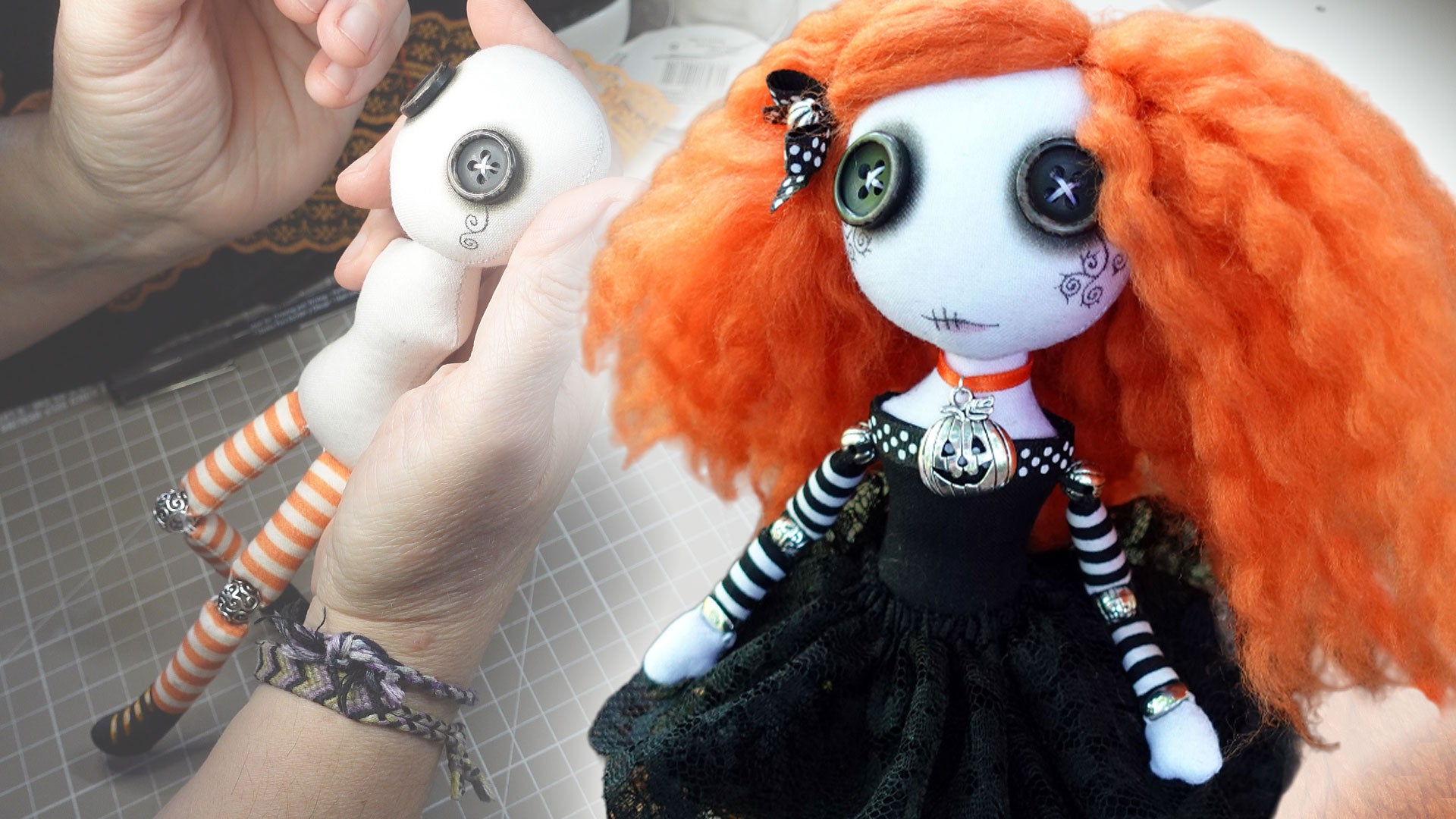 Spyderthread - Creepy cute art dolls and illustrations by Jo Hards
