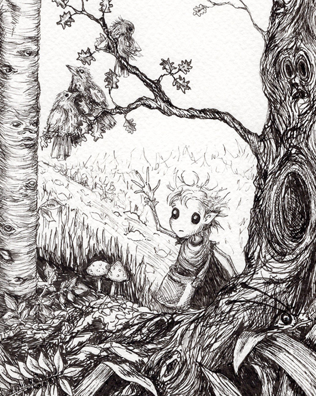 Spyderthread - Creepy cute art dolls and illustrations by Jo Hards