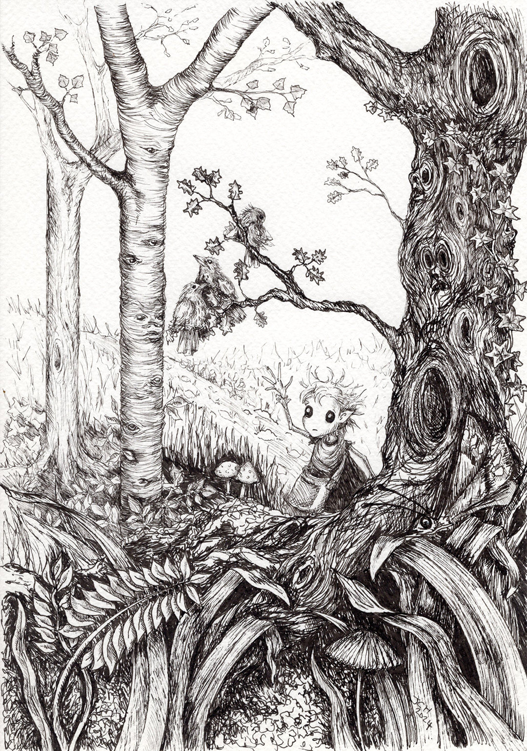 Spyderthread - Creepy cute art dolls and illustrations by Jo Hards